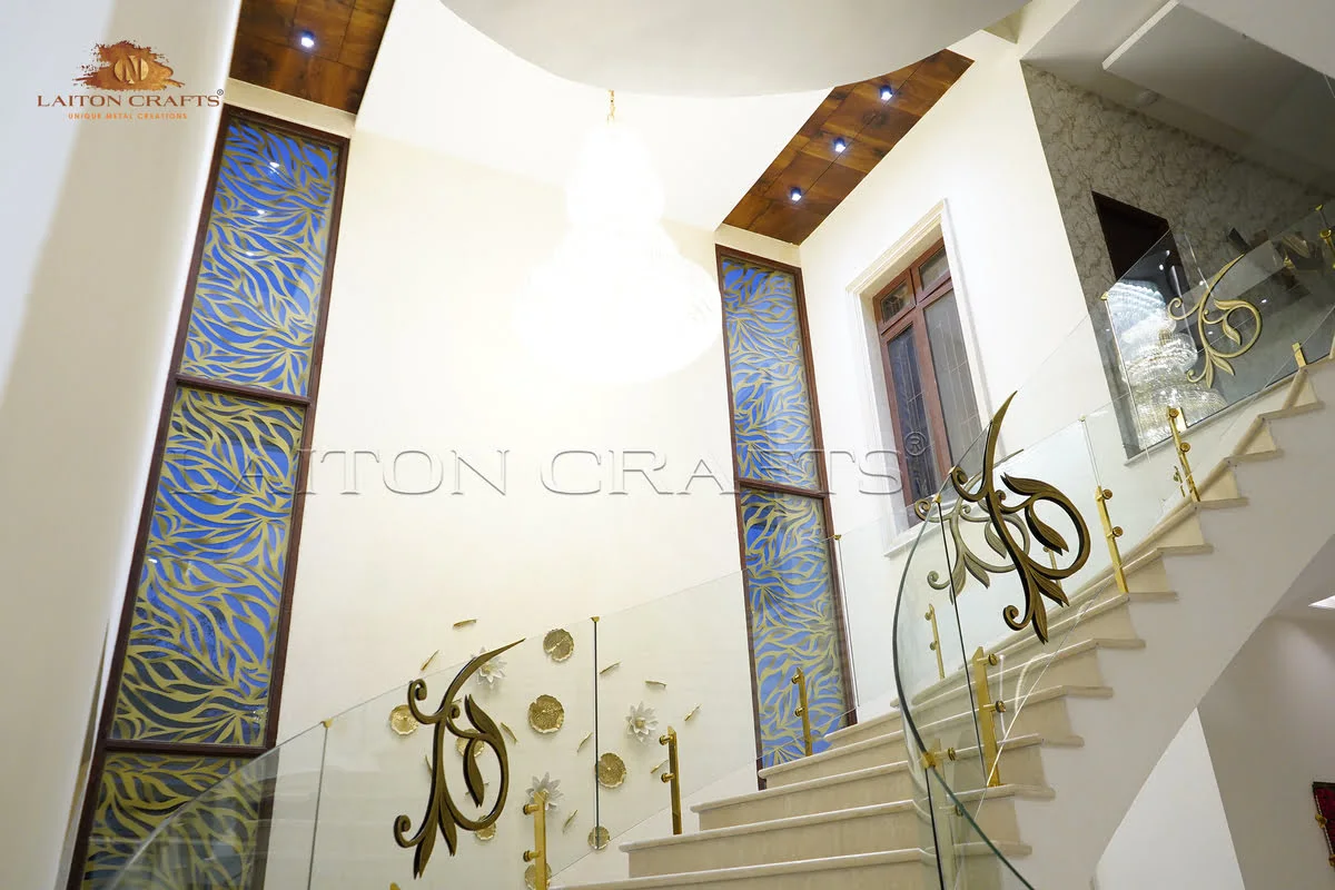 Brass Home Interiors: The Beauty of Brass in Home Interiors | Laiton Crafts