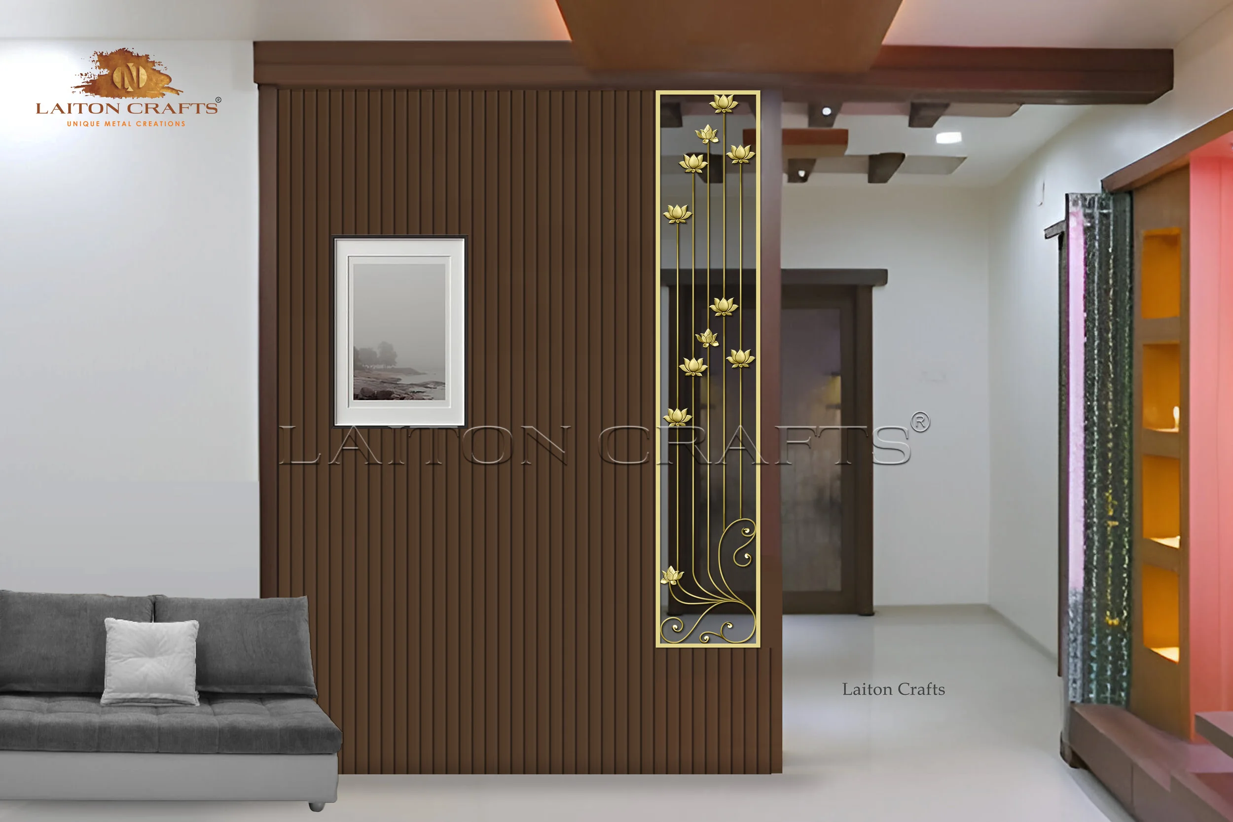Brass Partition Grills Iconic Style For Luxurious Interior Spaces